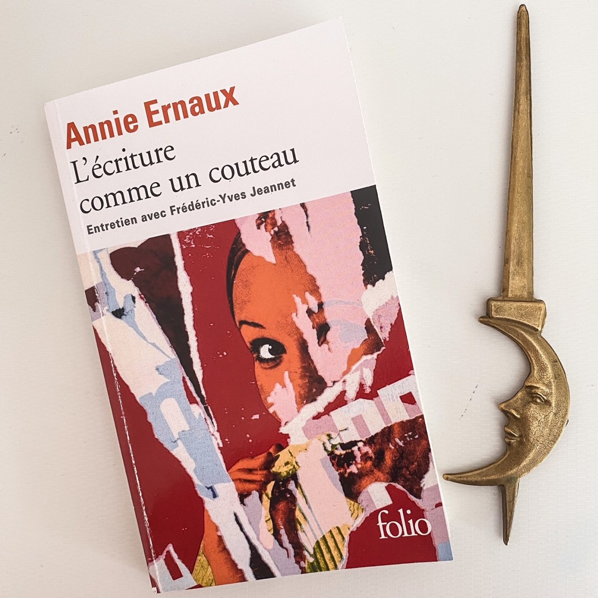 L’écriture comme un couteau, d’Annie Ernaux. Entretien avec Frédéric ...